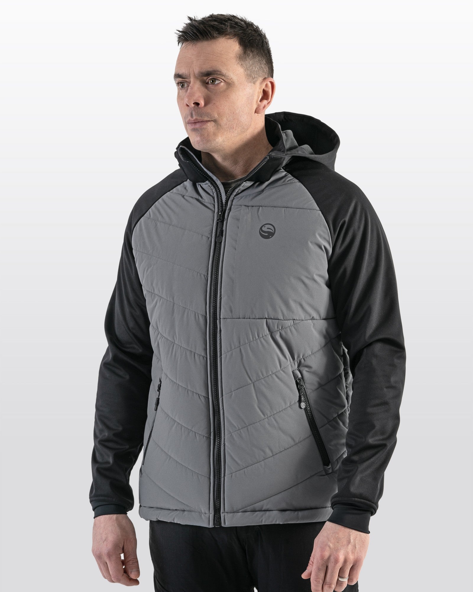 Guru Hybrid Charcoal Jacket - Carpshop24