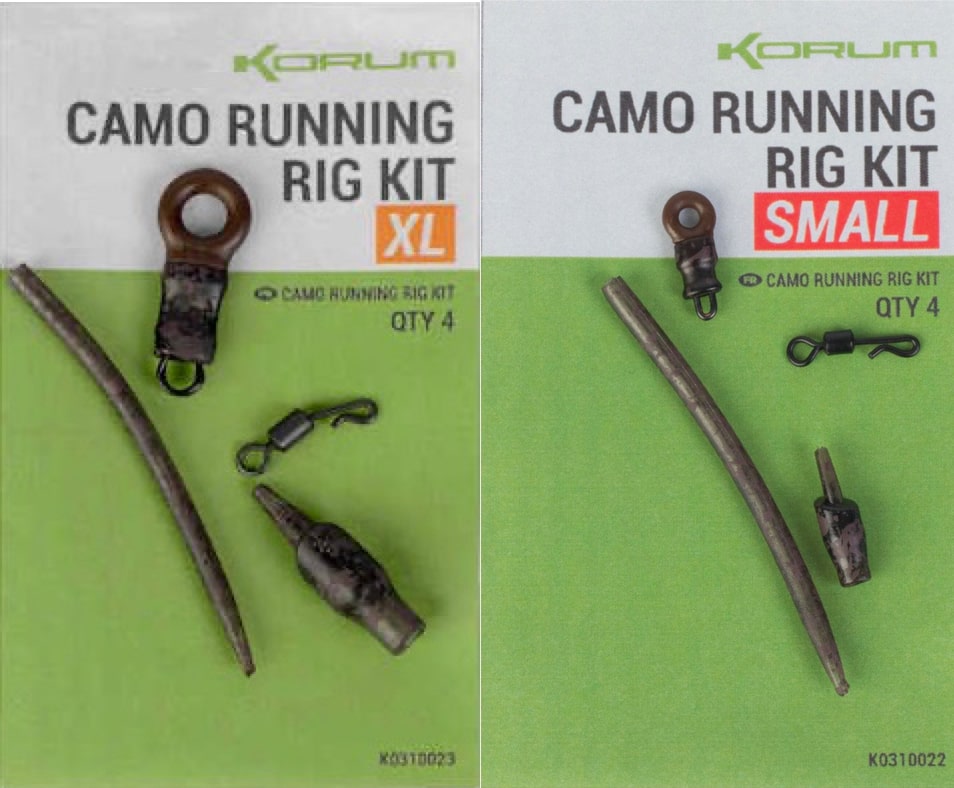 Korum Camo Running Rig Kits Small & XL