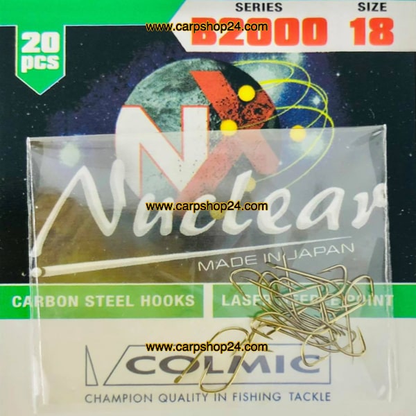 Colmic Nuclear B2000 Hooks Bronze - Haak Met Weerhaak - 3 Maten ...